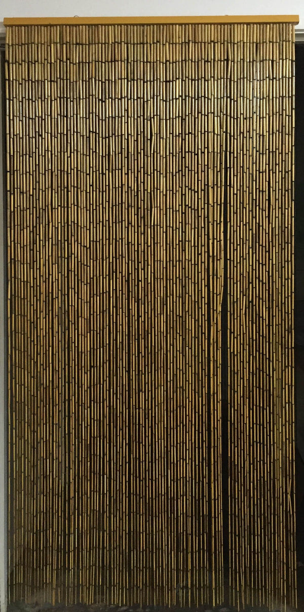 Natural Bamboo Curtain - 90 Strings – The Blue Bowerbird