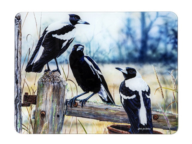 Magpie Glass Surface Protector and Cutting Board – The Blue Bowerbird